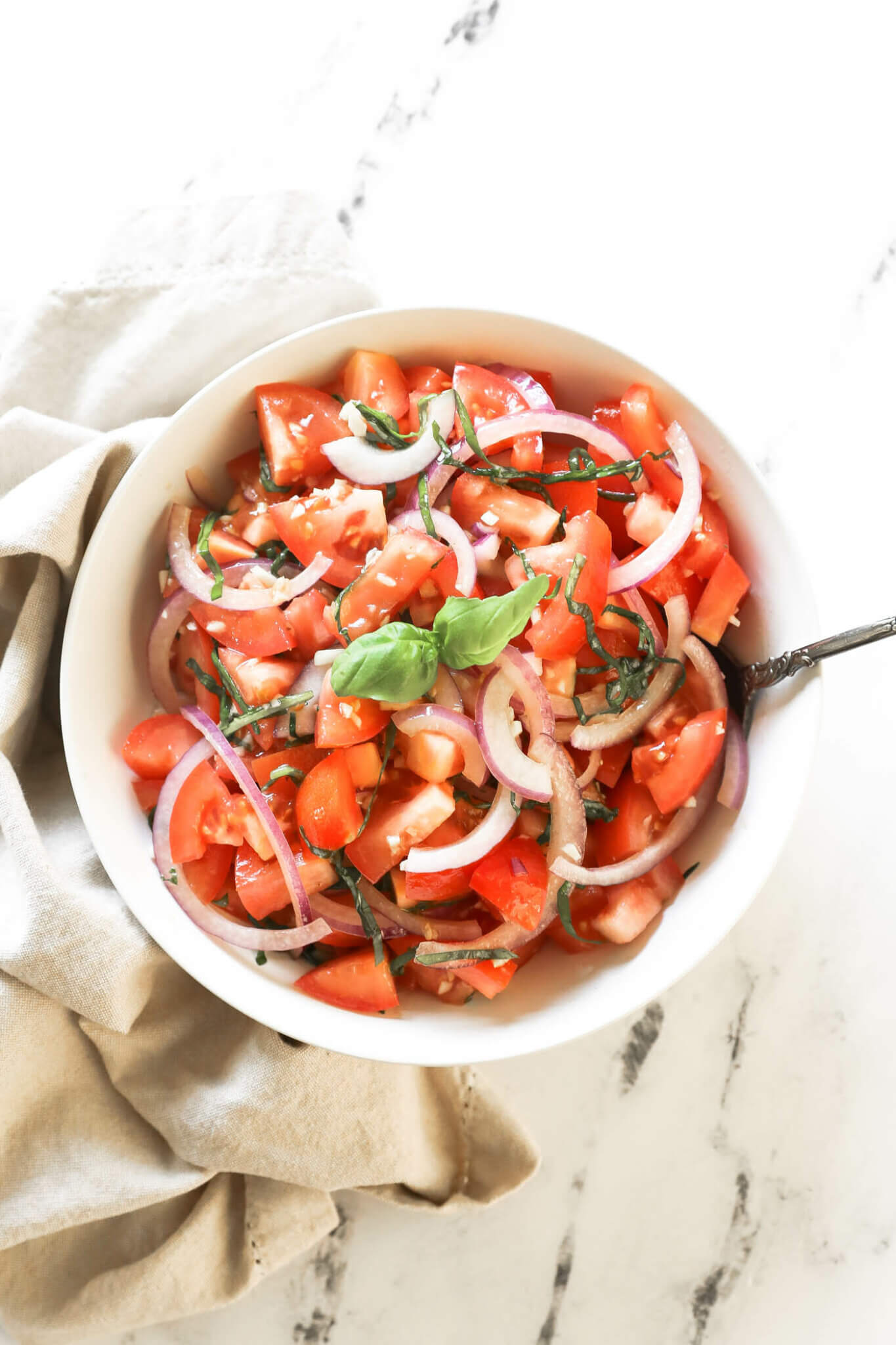 5-Minute Tomato and Onion Salad - Real Simple Good