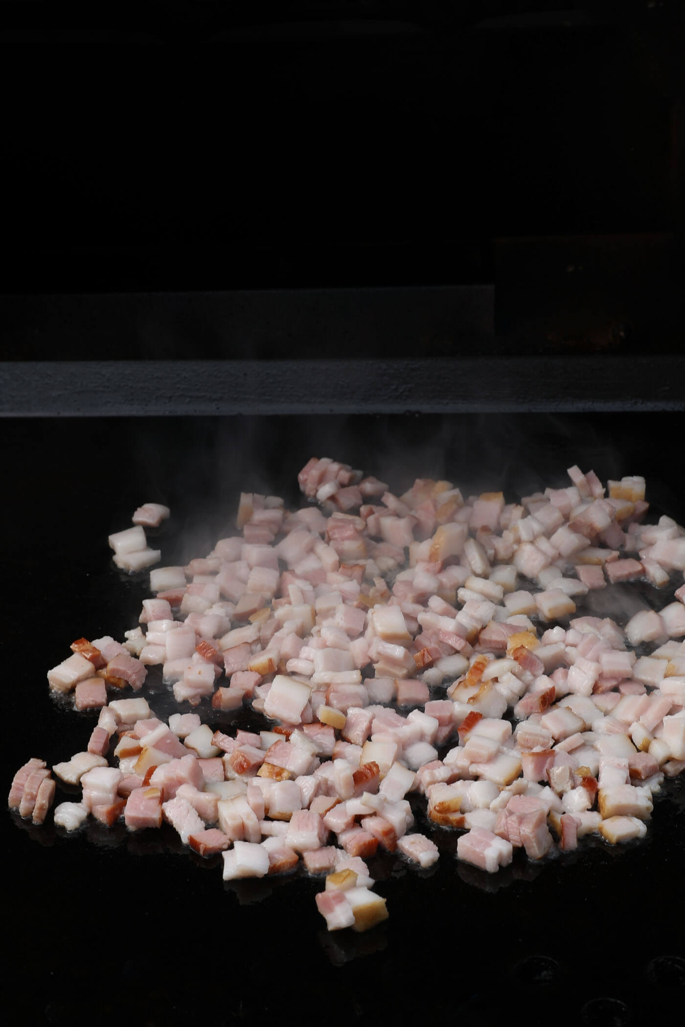 Blackstone Chicken Fried Rice (With Crispy Bacon!) - Real Simple Good