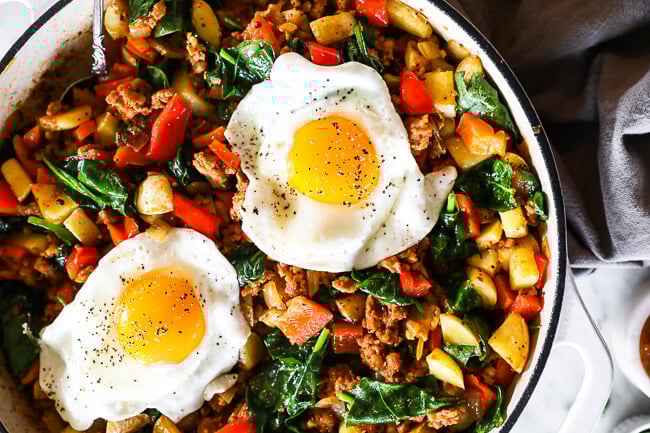 Easy Chorizo Hash (Paleo + Whole30) - Real Simple Good