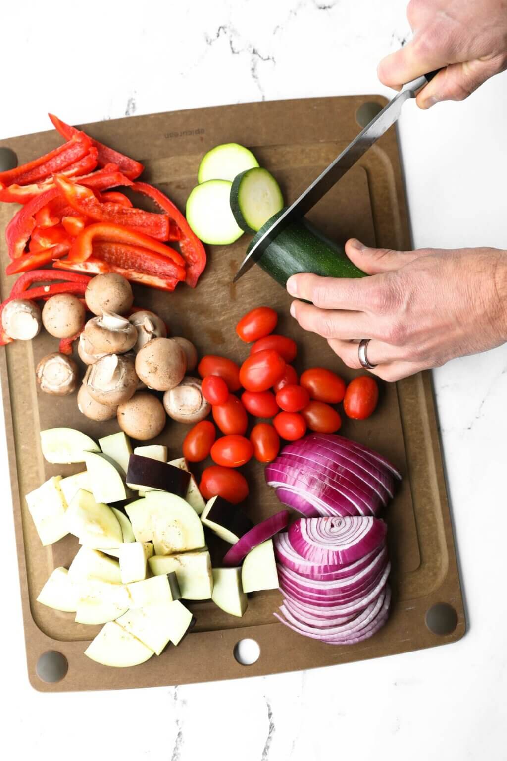 Fresh & Easy Grilled Vegetable Marinade - Real Simple Good