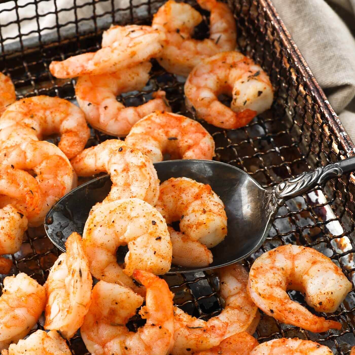 No Thaw Air Fryer Frozen Shrimp (In 15 Minutes!) - Real Simple Good