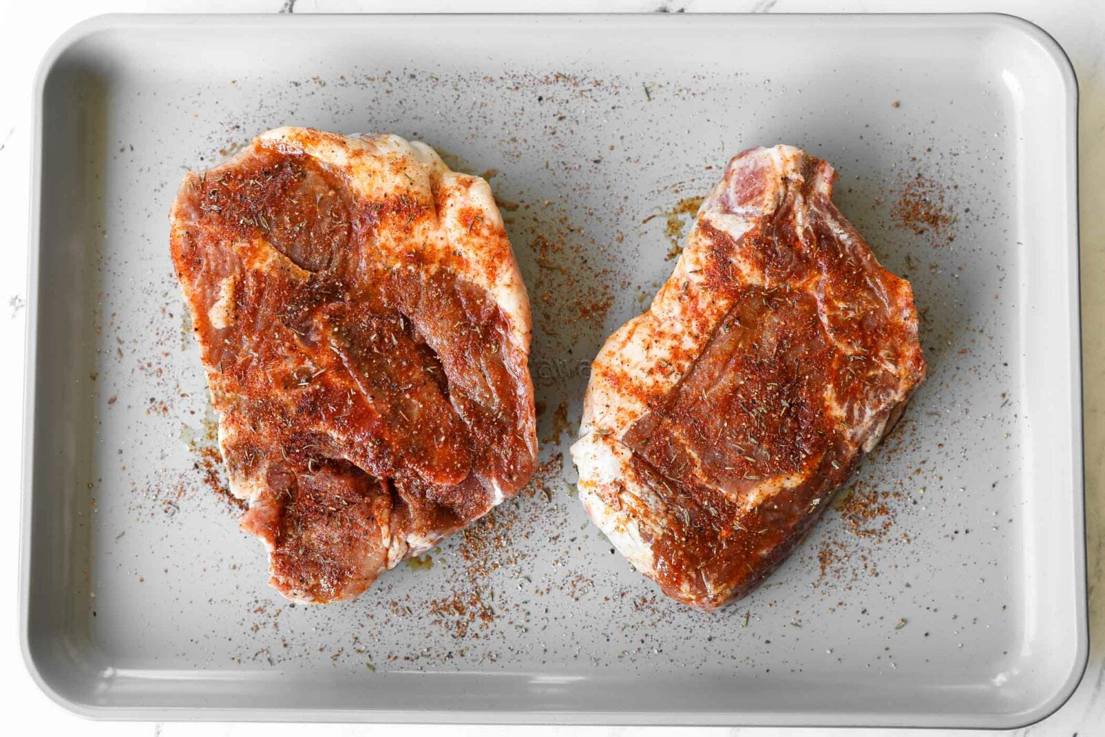 Easy (and Juicy!) Oven Baked Bone In Pork Chops - Real Simple Good