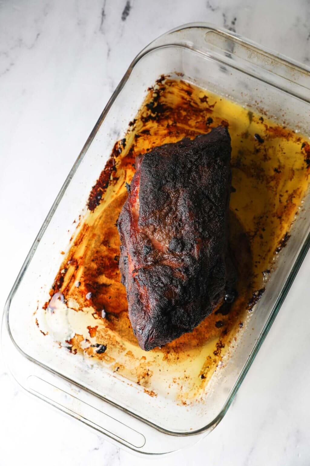 Traeger Pulled Pork with Dry Rub (Perfect Bark!) - Real Simple Good